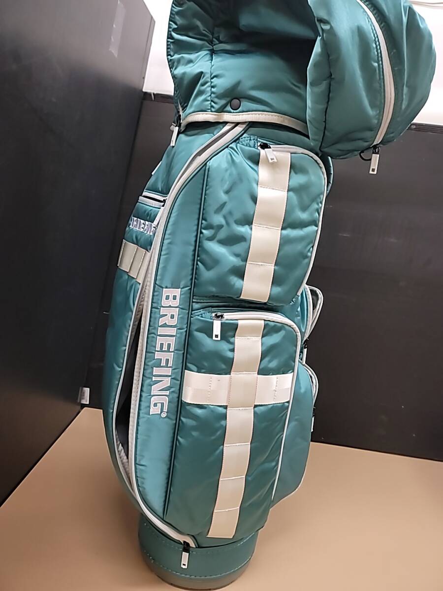Yahoo!オークション - N118[16]T69(キャディバッグ) 美品 BRIEFING/ブ...