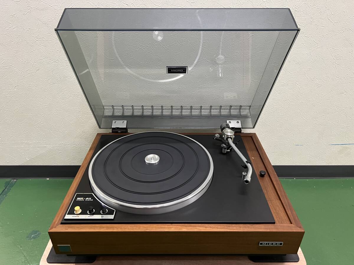 Yahoo!オークション - 2035 MICRO マイクロ MR-411 ターンテーブル レ...