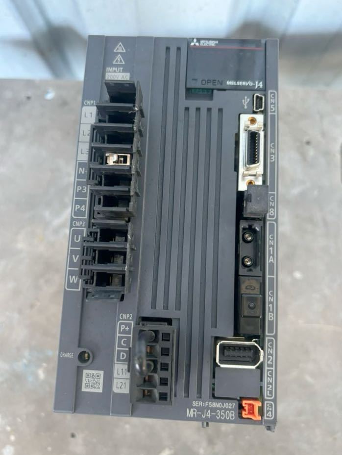 Yahoo!オークション - MITSUBISHI 三菱 MR-J4-350B AC SERVO 現状渡し ...