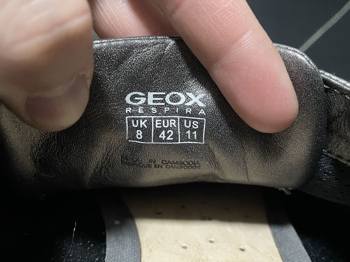 Yahoo!オークション - 美品 REGAL GEOX リーガル EU42≒27cm レザーシ...