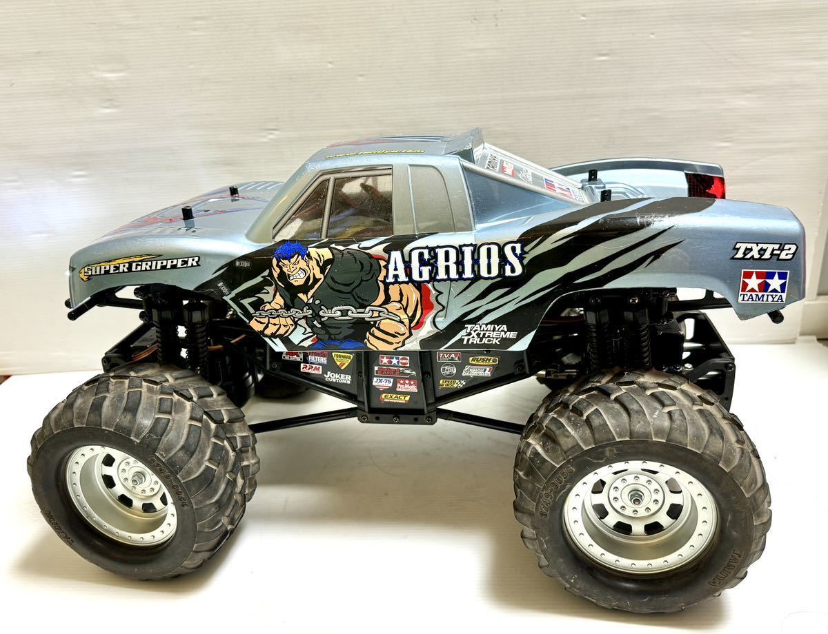 Yahoo!オークション - タミヤ TXT-2 アグリオス 4WS仕様
