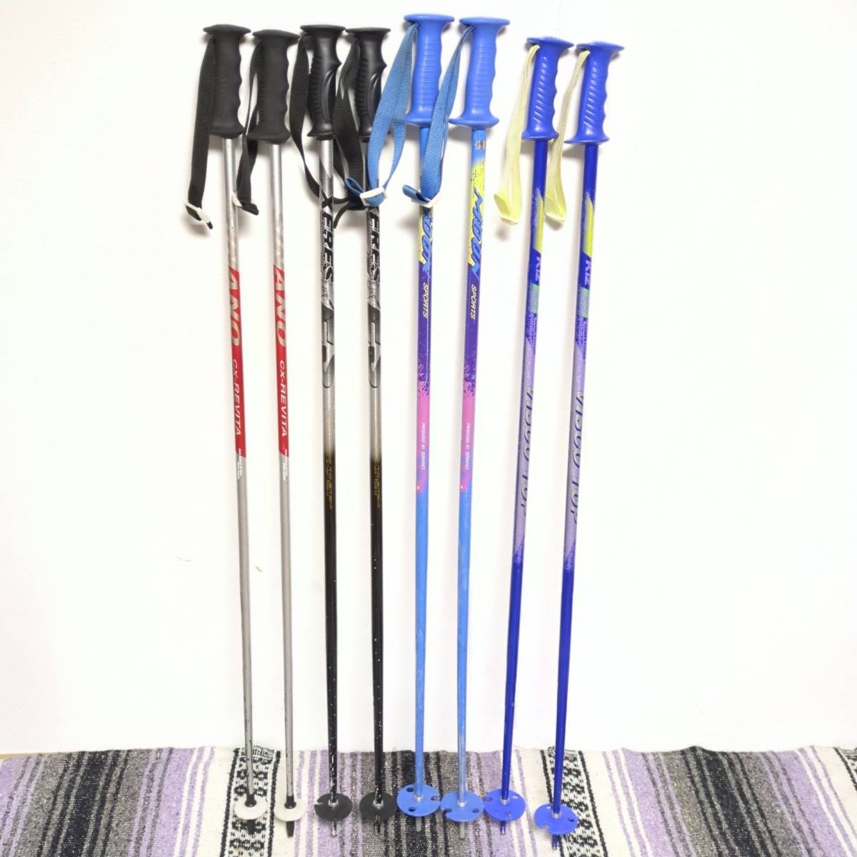 YMM3 まとめ売り スキー ストック 4セット SHINANO XERES MOON SPORRS 117cm CX-REVITA(115cm～)｜売買されたオークション情報、yahooの ...