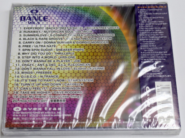 Yahoo!オークション - 未開封 オムニバスCD 【avex DANCE VOL.5 エイベ...