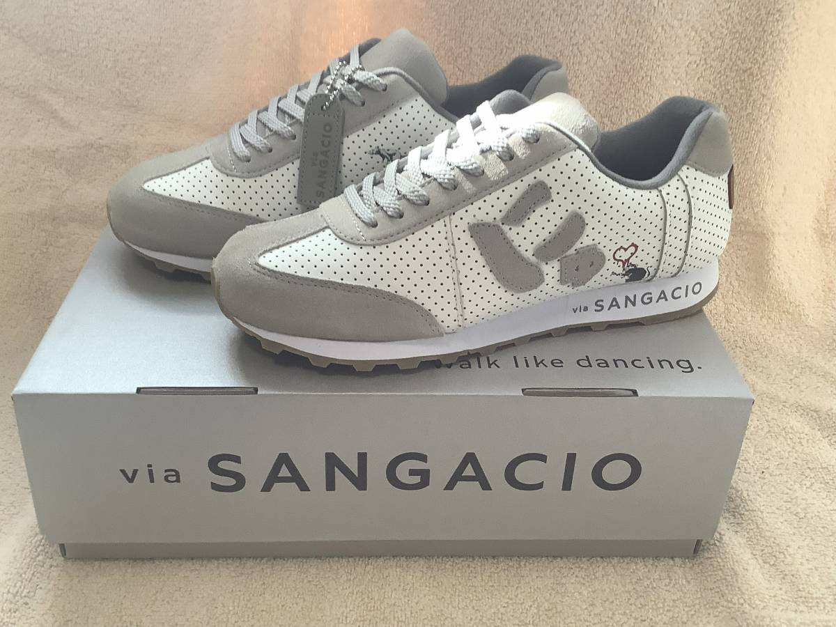 via sangacio サンガッチョ にゅ ず スニーカー 白 サイズ 25.5 × BRANDALISED Banksy バンクシー ほぼ(25.5cm)｜売買されたオークション情報 ...