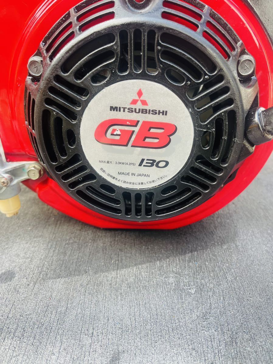 Yahoo!オークション - 三菱 ガソリンエンジン GB130 4.2馬力 動作確認...