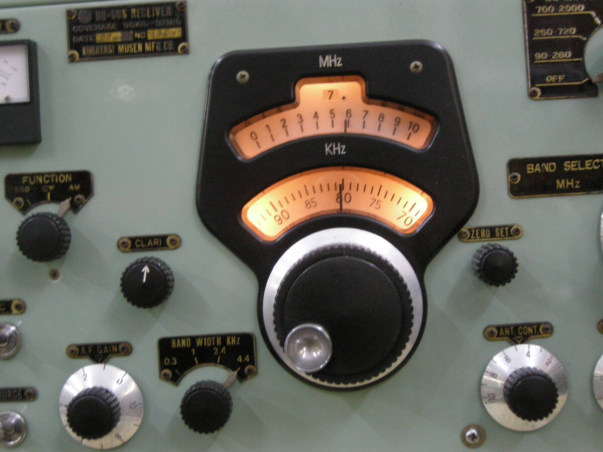 Yahoo!オークション - HF帯 受信機 DH-66S KOBAYASI MUSEN 小林無線 希...