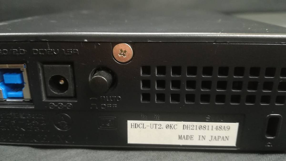 Yahoo!オークション - 【動作品 】I-O DATA HDCL-UT2.0KC [2TB(2000GB)...