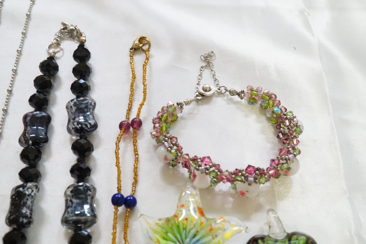 Yahoo!オークション - C98 海外製含む ガラス細工 ヴィンテージ ネック...