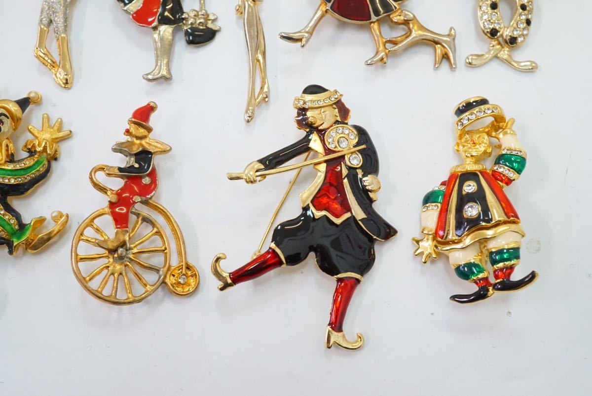 Yahoo!オークション - B254 人像 ピエロ 海外製含む ヴィンテージ ブロ...