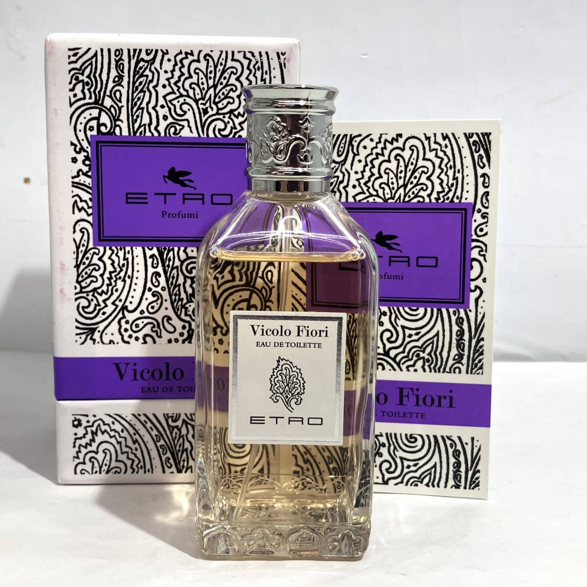 日本代購代標第一品牌【樂淘letao】－(志木)【箱付き】ほぼ満量 ETRO/エトロ ビッコロ フィオーリ オードトワレ 100ml Vicolo Fiori 香水 フレグランス