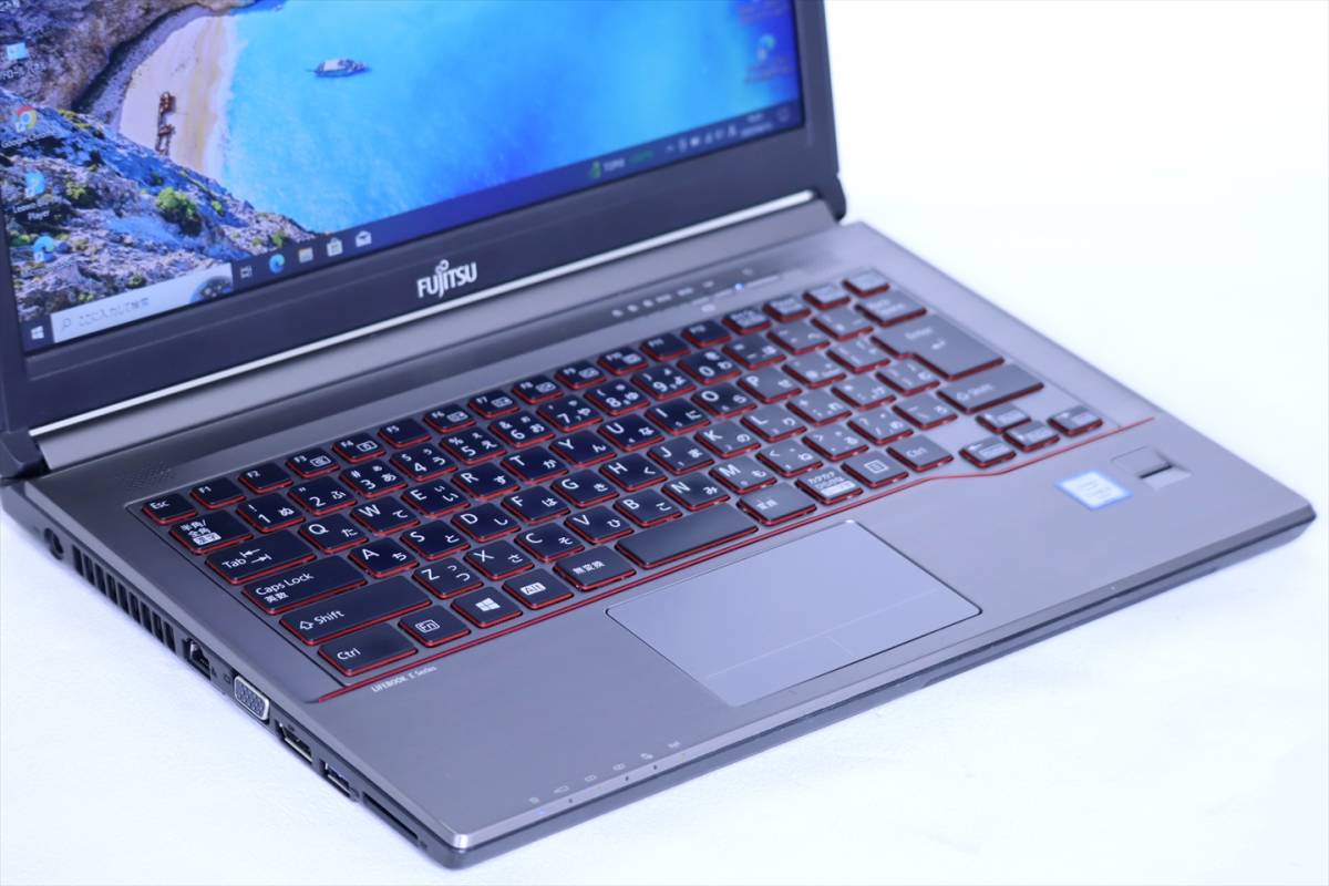 Yahoo!オークション - 薄型スタイリッシュPC LIFEBOOK E746/P i5-6300U...