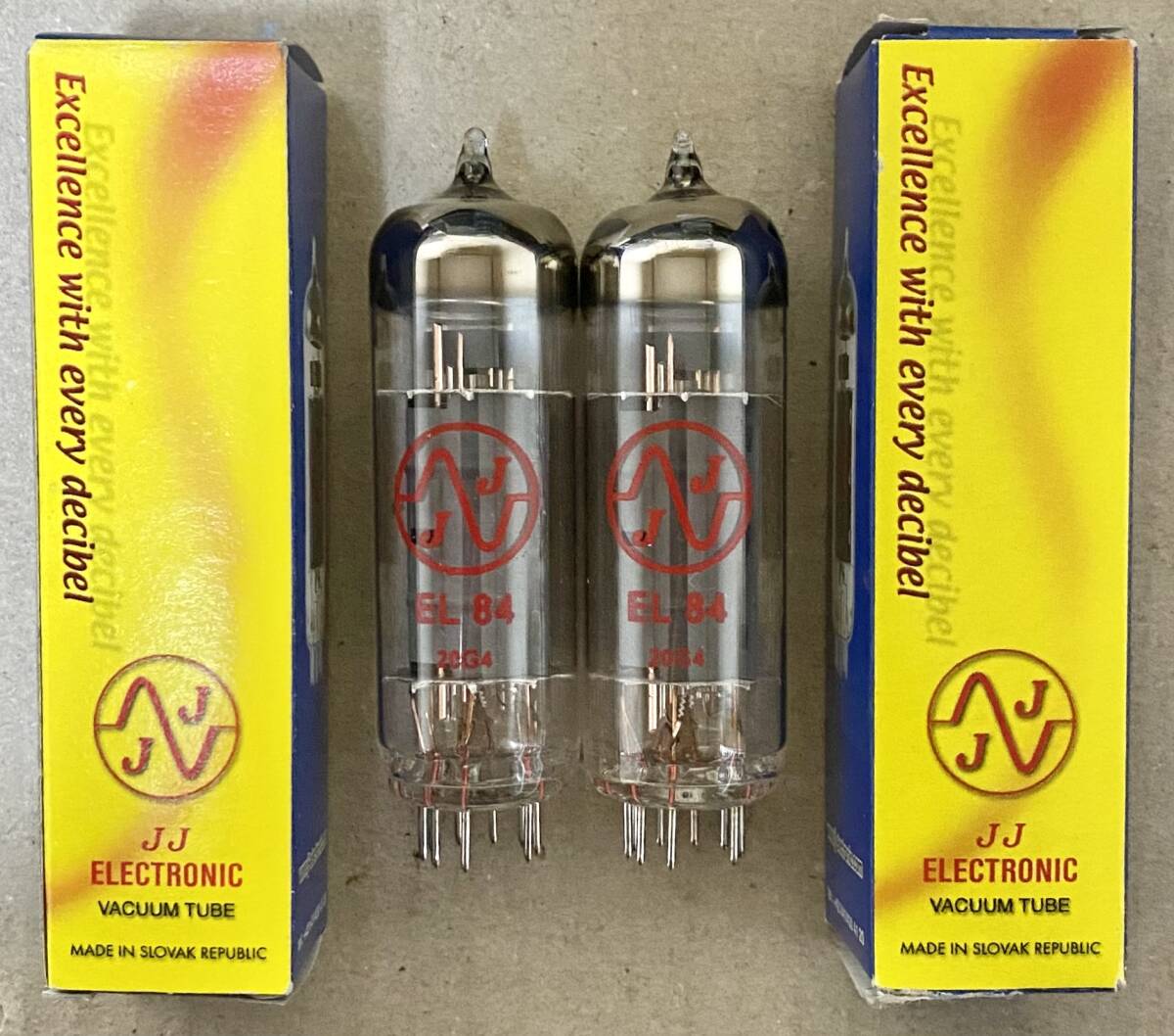 Yahoo!オークション - NEW20004 JJ EL84 (6BQ5) 新品元箱入2本セット