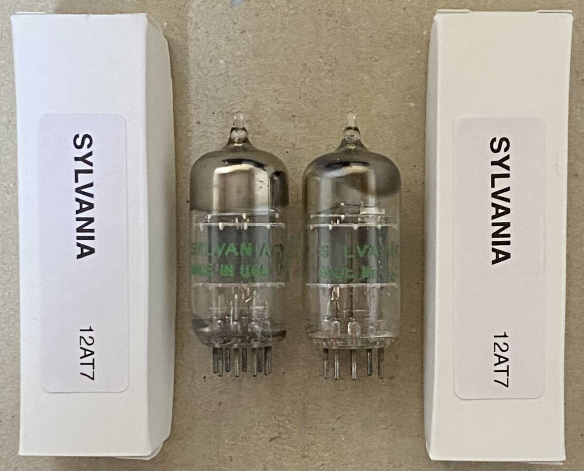 Yahoo!オークション - NEW20043 SYLVANIA 12AT7（3マイカ）同一デー...
