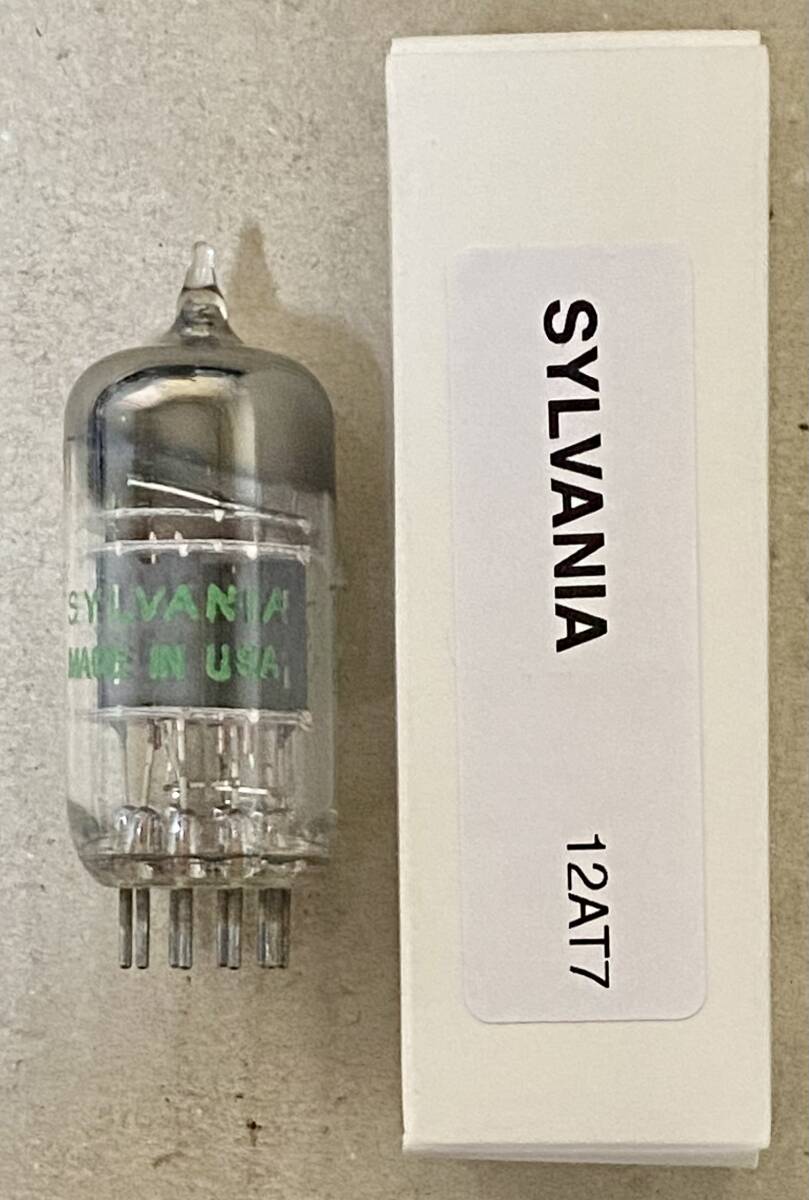 Yahoo!オークション - NEW20044 SYLVANIA 12AT7（3マイカ）新品白箱...