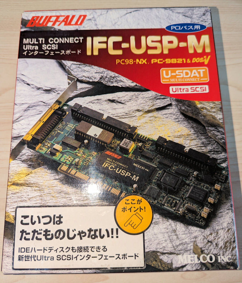 Yahoo!オークション - BUFFALO IFC-USP-M UltraSCSI/IDEインターフェー...