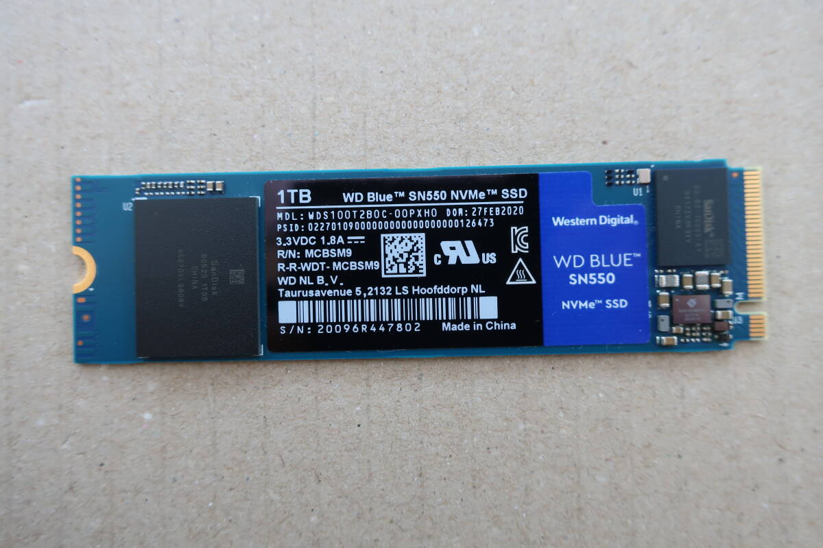 Yahoo!オークション - Western Digital WD BLUE SN550 1TB M.2 SSD