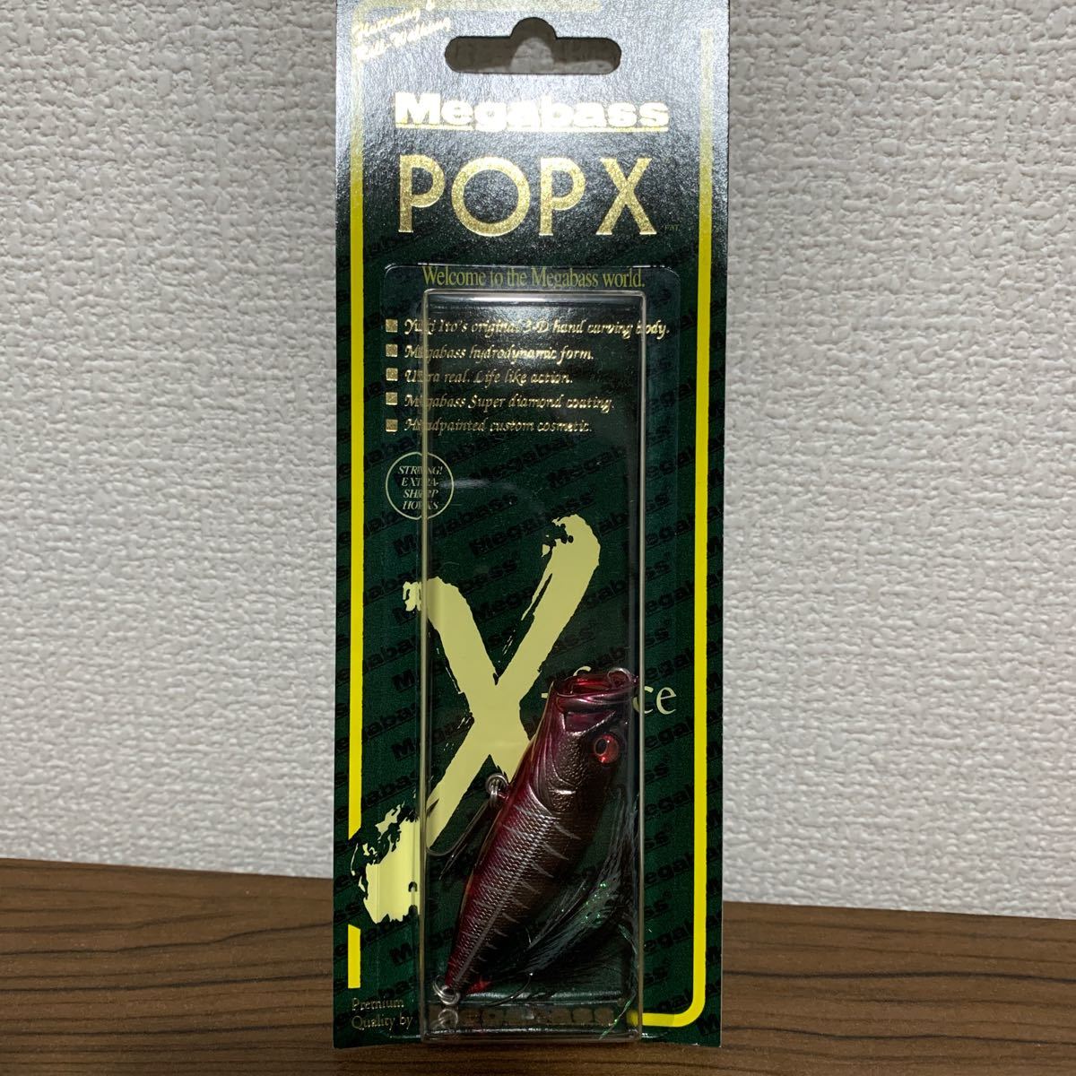 Yahoo!オークション - メガバス ポップX POPX SP-C PM MID NIGHT BONE