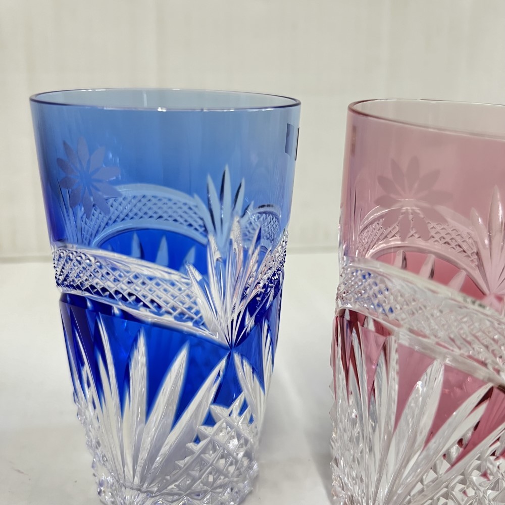 木箱付き HOYA CRYSTAL ホヤ クリスタル 水割りグラス ロック 木箱付き HOYA CRYSTAL ホヤ クリスタル 水割りグラス ロック