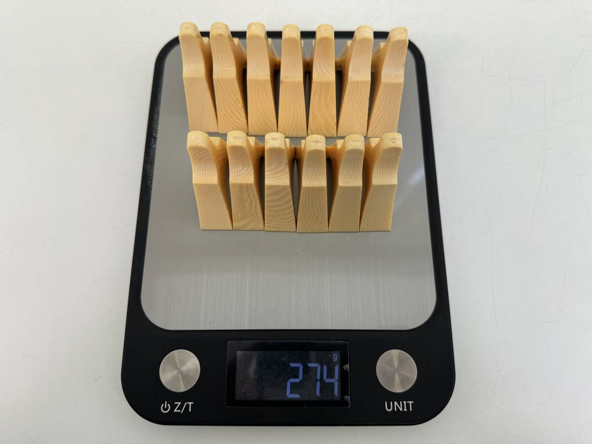 Yahoo!オークション - 9015 象牙風 琴柱 13点まとめ 総重量274g 和楽器...