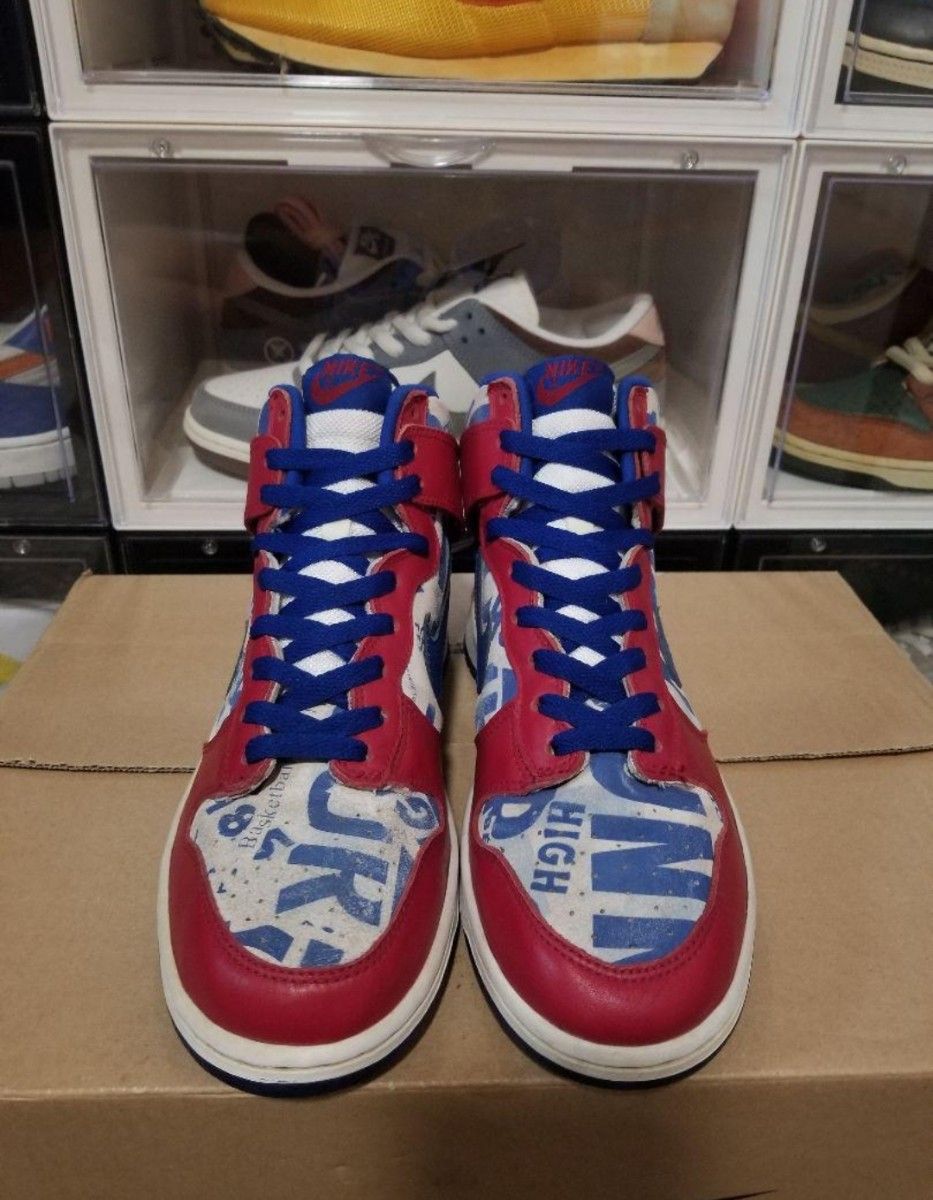 日本未発売 美品 2004年製 NIKE DUNK HIGH(LTD)“NEWS 日本未発売 美品 2004年製 NIKE DUNK HIGH(LTD)“NEWS