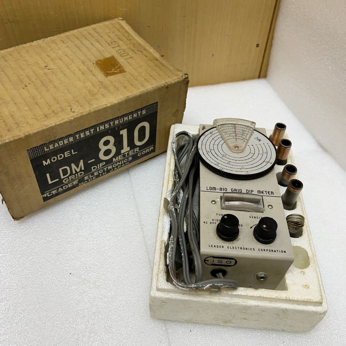 Yahoo!オークション - YK9627 OHMATSU LDM-810 GRID DIP METER グリッ...