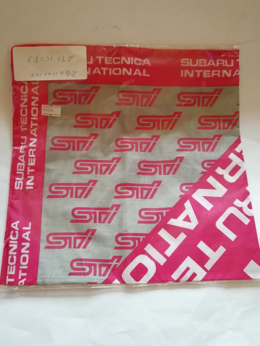 STI バンダナ SUBARU TECNICA INTERNATIONAL(スバル)｜売買されたオークション情報、yahooの商品情報をアーカイブ公開 - オークファン（aucfan.com）