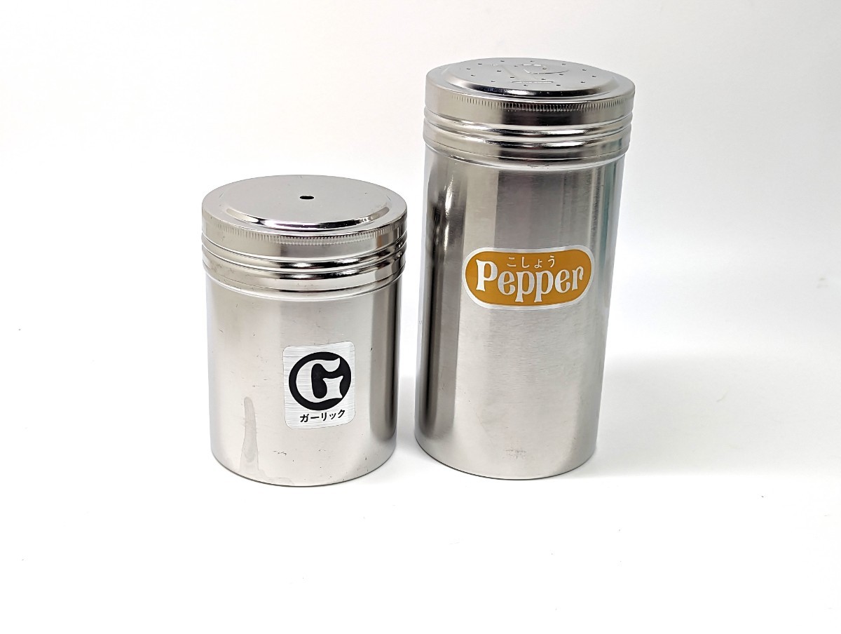 Yahoo!オークション - 遠藤商事 TKG 18-8 調味缶P缶 こしょう 特中 W 7...