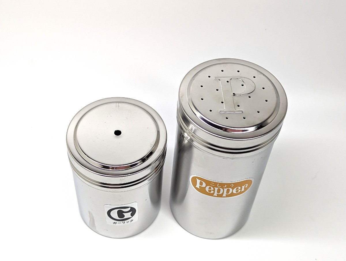 Yahoo!オークション - 遠藤商事 TKG 18-8 調味缶P缶 こしょう 特中 W 7...