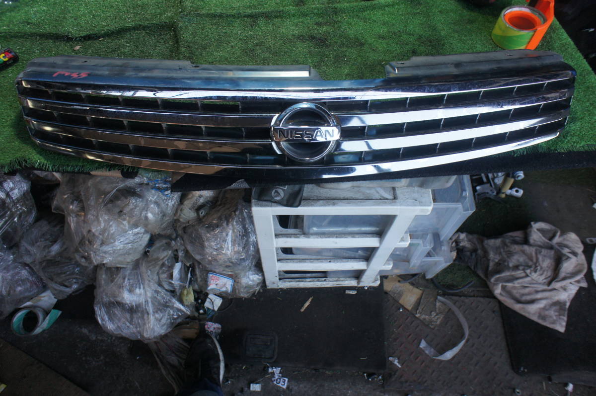 Yahoo!オークション - E592 スカイライン PV35 フロントグリル