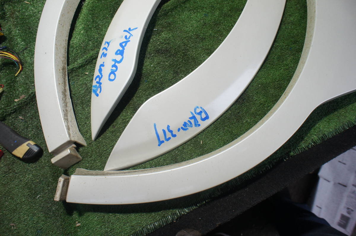 Yahoo!オークション - e764レガシィ brm BRG オーバーフェンダー...