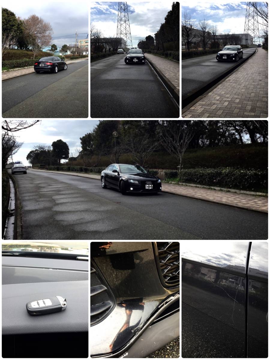 Yahoo!オークション - 売切 アウディA4 1.8TFSI 【実走72900km/AA4点...