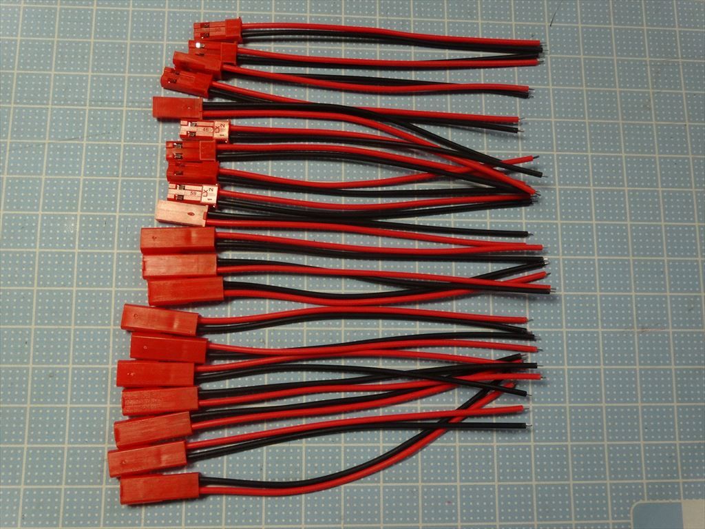 Yahoo!オークション - BEC JSTコネクタ/ケーブル付 オス・メス 10ペア...