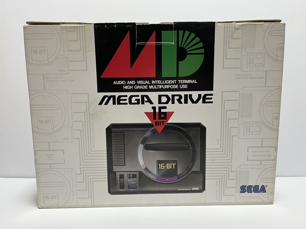 Yahoo!オークション - 【MD】メガドライブ 本体 SEGA