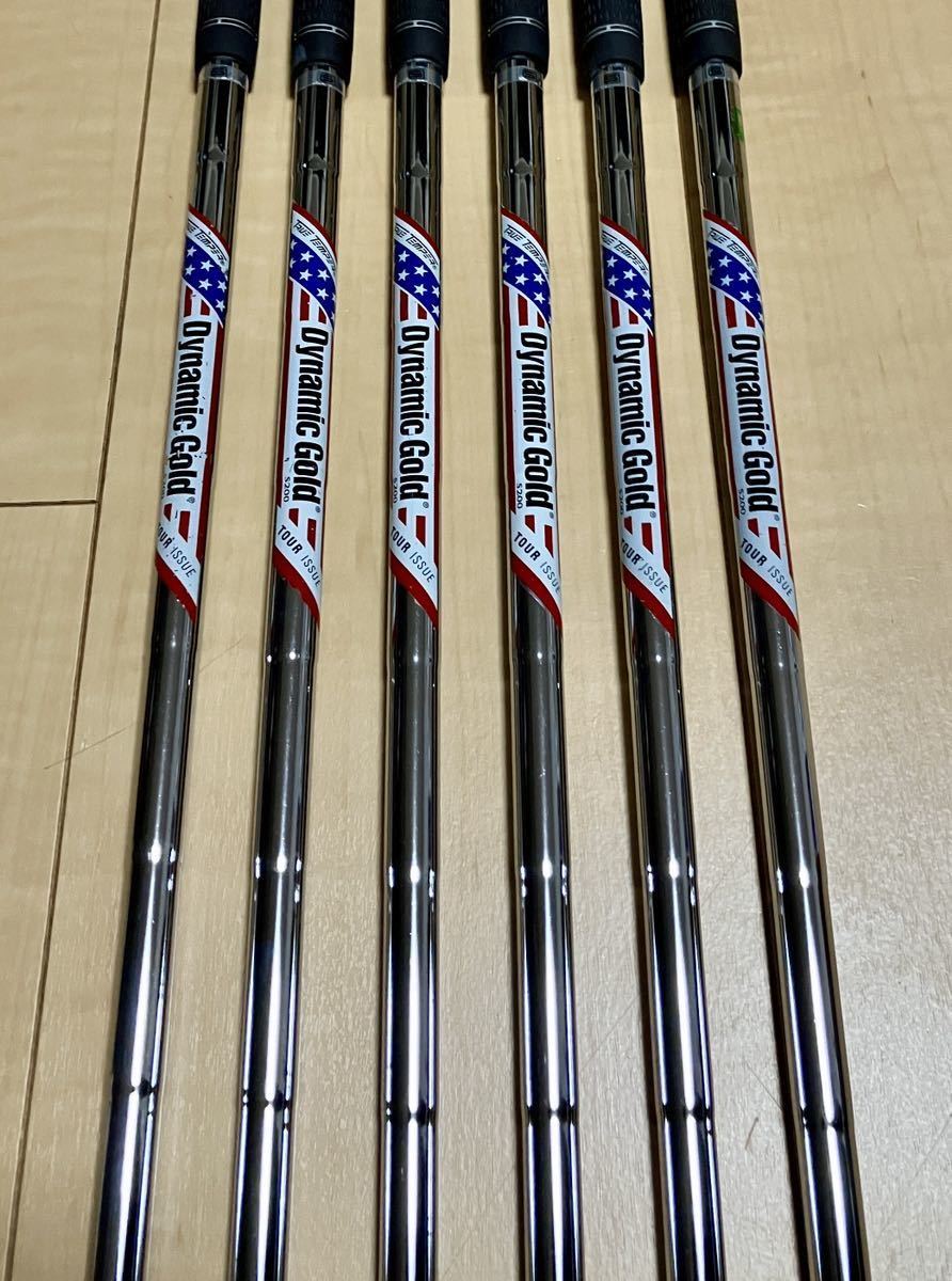 日本代購代標第一品牌【樂淘letao】－限定☆星条旗カラー / ダイナミックゴールド Tour issue S200 / 5〜PW / アイアン スチール / DG ツアーイシュー