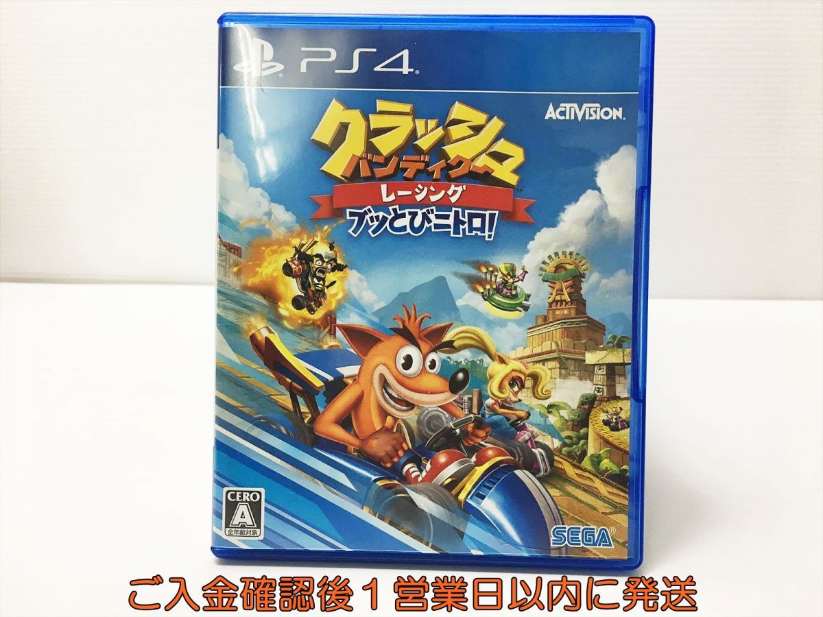 Yahoo!オークション - PS4 クラッシュ・バンディクーレーシング ブッと...