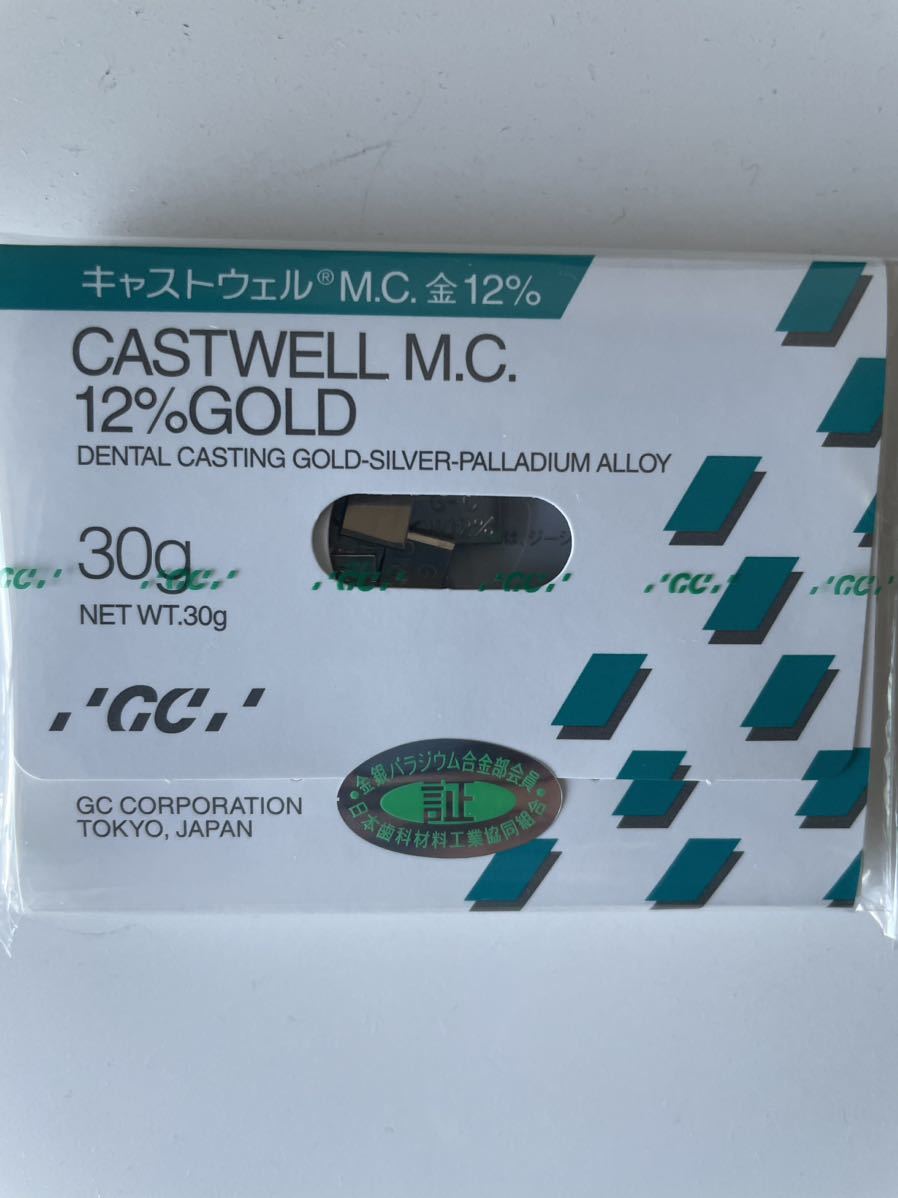 Yahoo!オークション - GC キャストウェル 金パラ 30g×2 60g