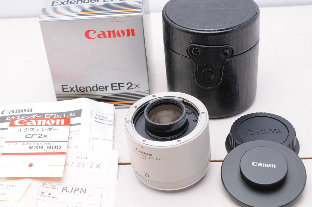 Canon Extender EF 2× キヤノン エクステンダー EF 200mm 300mm 400mm 600mm(キヤノン)｜売買されたオークション情報、yahooの商品情報を ...