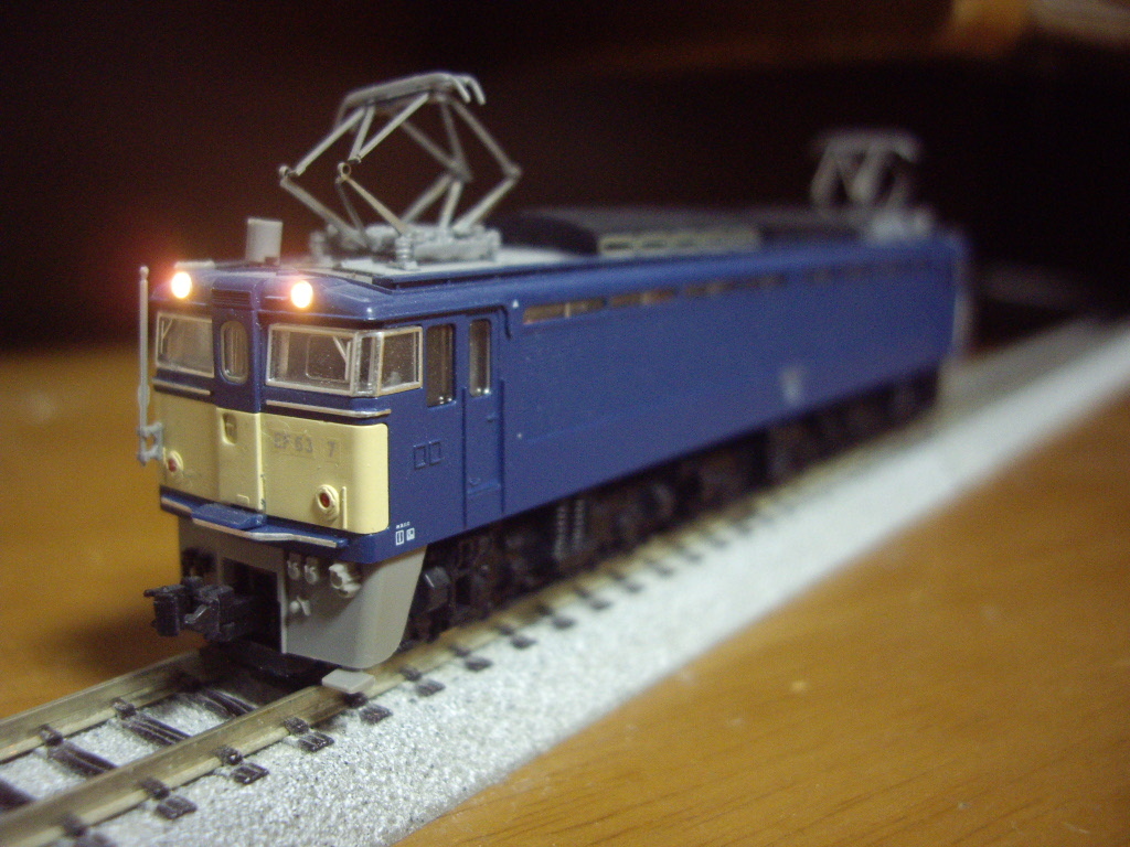 Yahoo!オークション - tomix EF63 7 ライト点灯確認済み