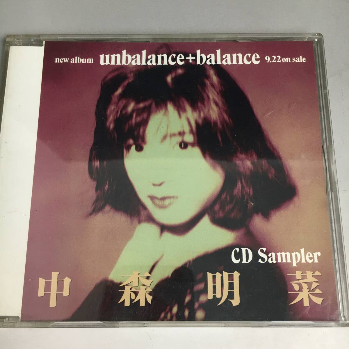 Yahoo!オークション - ut2/85 非売品 中森明菜 CD ICD-10011/unbalance...