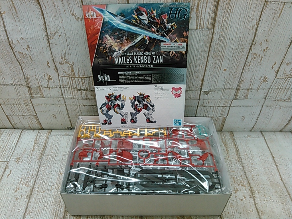 日本代購代標第一品牌【樂淘letao】－Hd9539-100♪【60】未組立 HG 1/72 境界戦機 メイレスケンブ斬