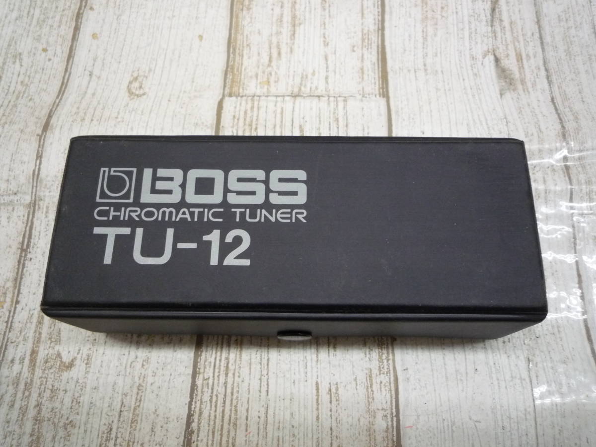 Yahoo!オークション - 楽U38-150 【60】BOSS TU-12 Chromatic Tuner ク...