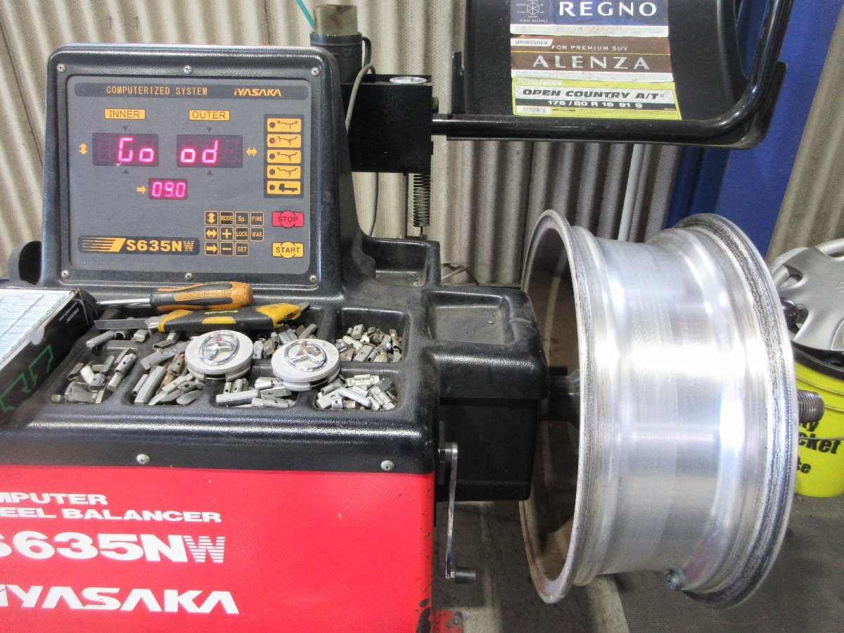 Yahoo!オークション - 改 (R06/02/02) ⑤16インチ 純正アルミホイール ...