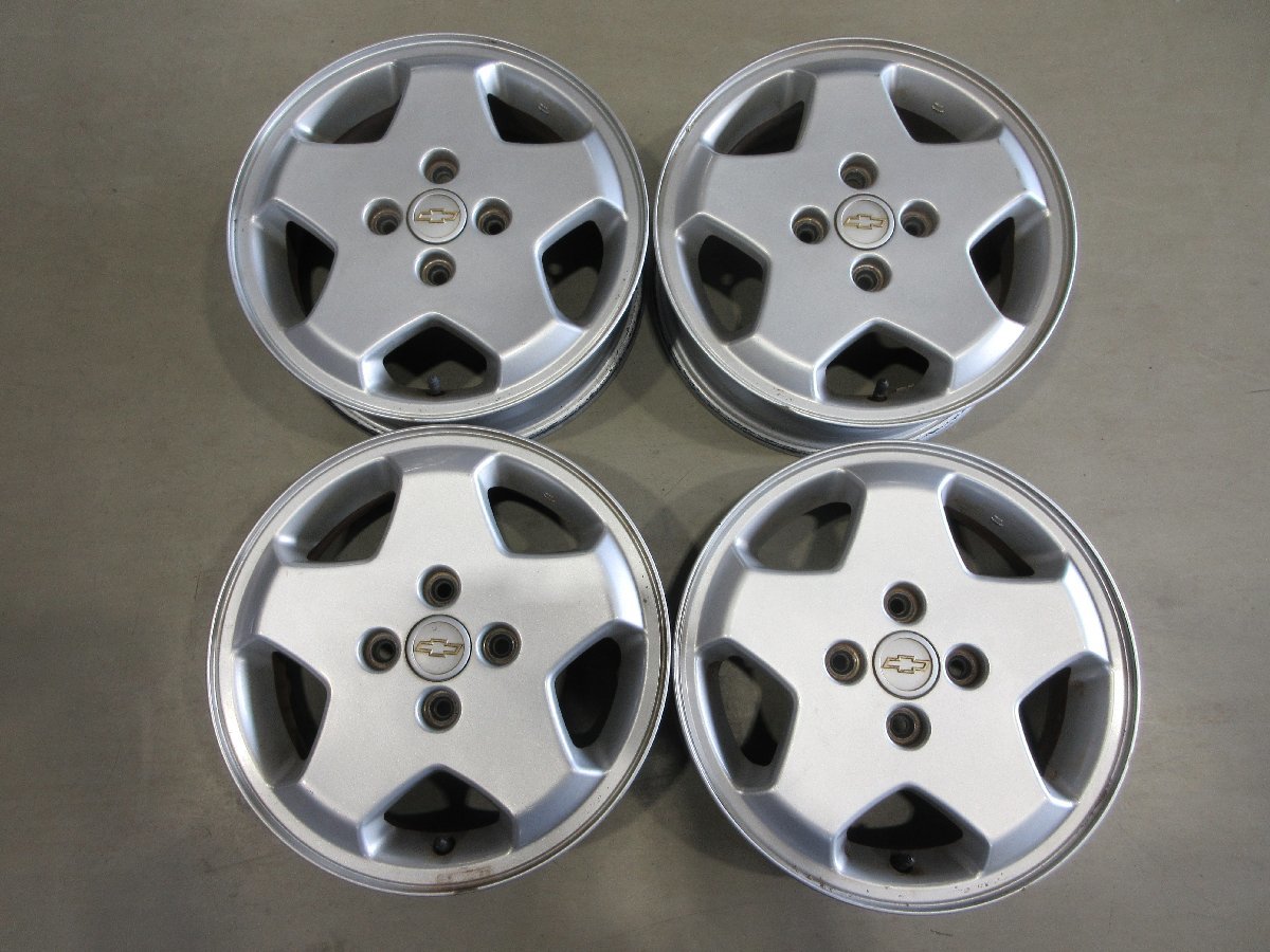 Yahoo!オークション - (R06/02/08) 14インチ 純正アルミホイール / シ...