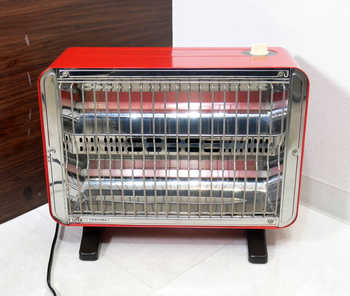 Yahoo!オークション - (R601-H39) 東芝 TOSHIBA 電気ストーブ 電気ヒ...