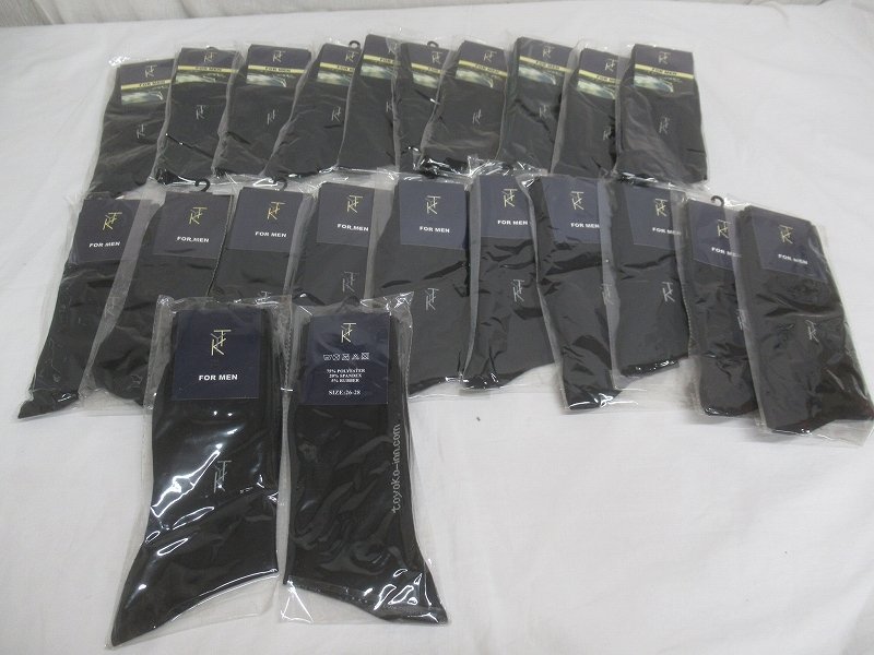 Yahoo!オークション - M0923 東横イン 靴下 22足 メンズ 26-28cm