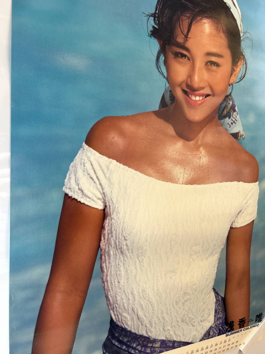 Yahoo!オークション - 【402ポスター】浅香唯 カレンダー付 B2判