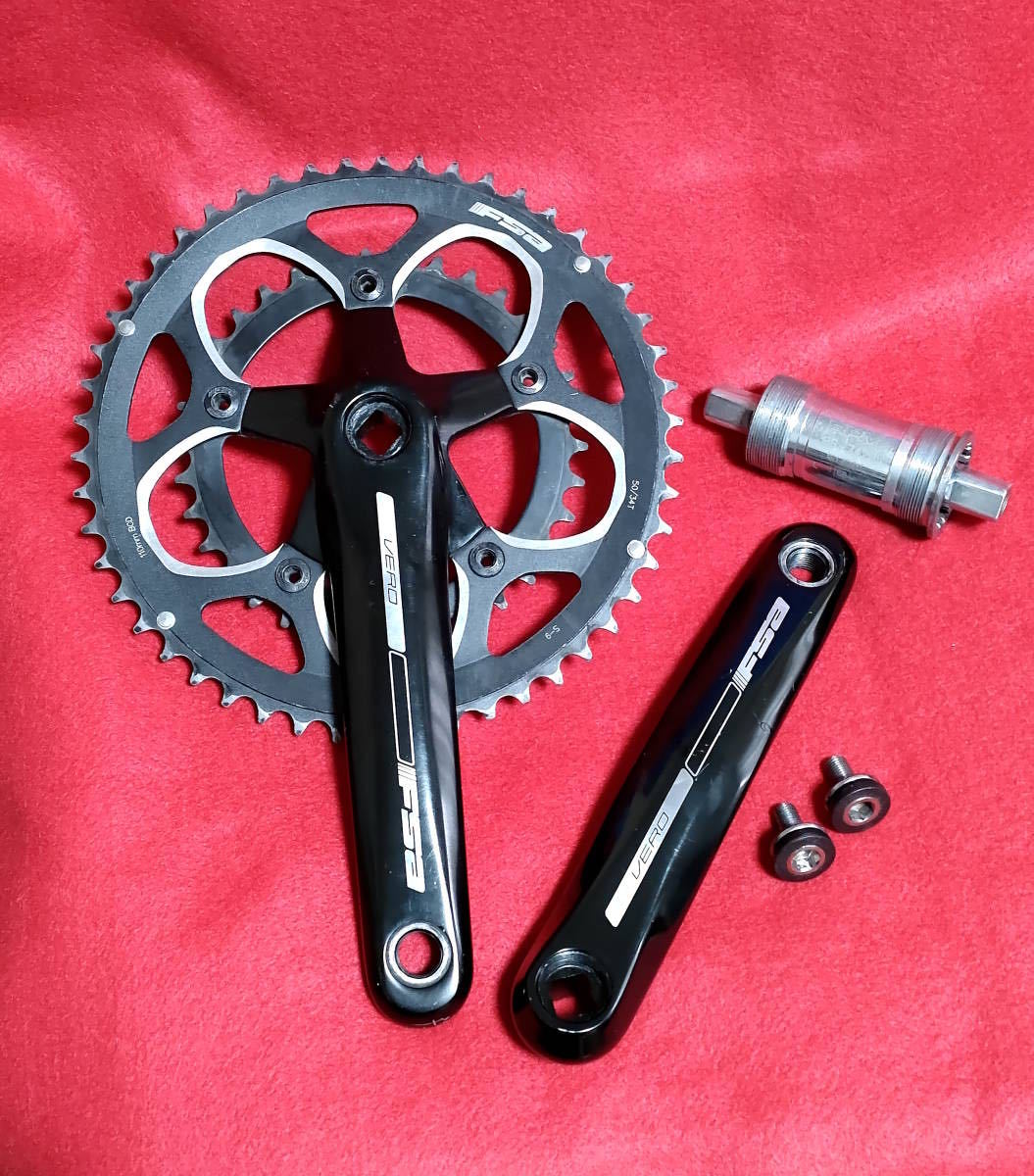 Yahoo!オークション - FSA クランク VERO 170mm + BB RPM BB-7420(BC1....