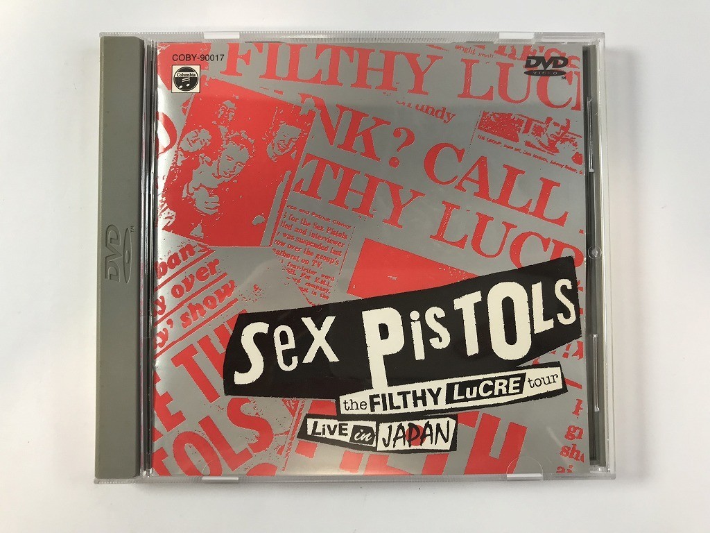 Yahoo オークション Tf791 Sex Pistols The Filthy Lucre Tour Liv