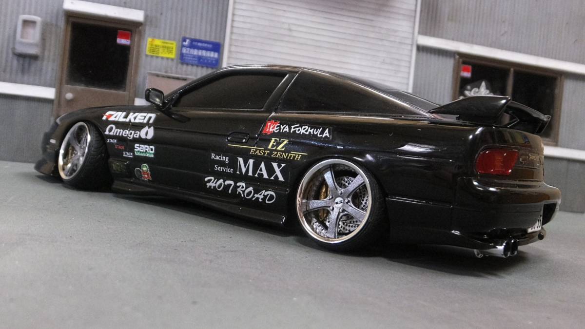 Yahoo!オークション - 1/24 180sx 完成品 帝王古口仕様 ドリフト Yahoo!オークション - 1/24 180sx 完成品 帝王古口仕様 ドリフト