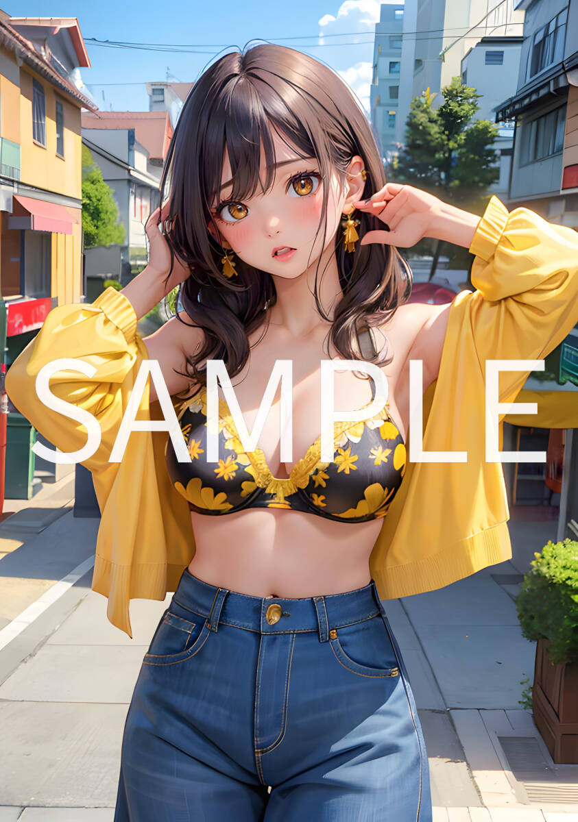 Yahoo!オークション - No.2-2853【全て1点もの】『A4サイズ 美女ポスタ...